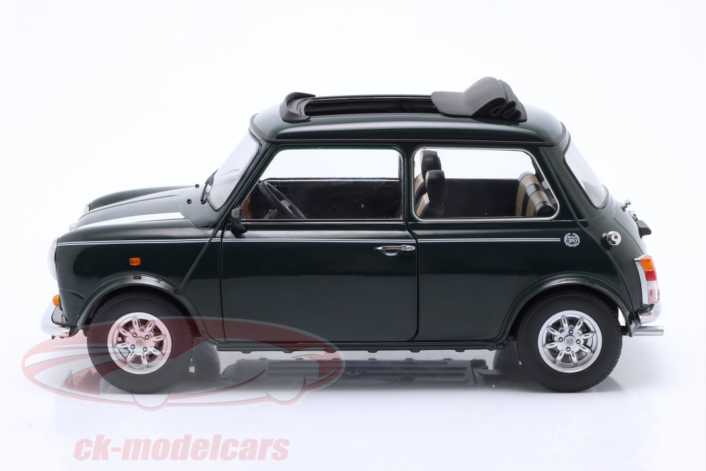 KK-Scale 1:12 Mini Cooper met zonnedak donkergroen / wit LHD ...