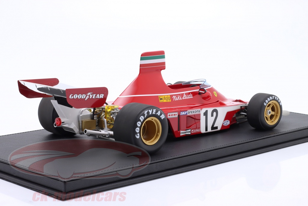 GP Replicas 1:12 Niki Lauda Ferrari 312B3 #12 brasiliansk GP formel 1 ...