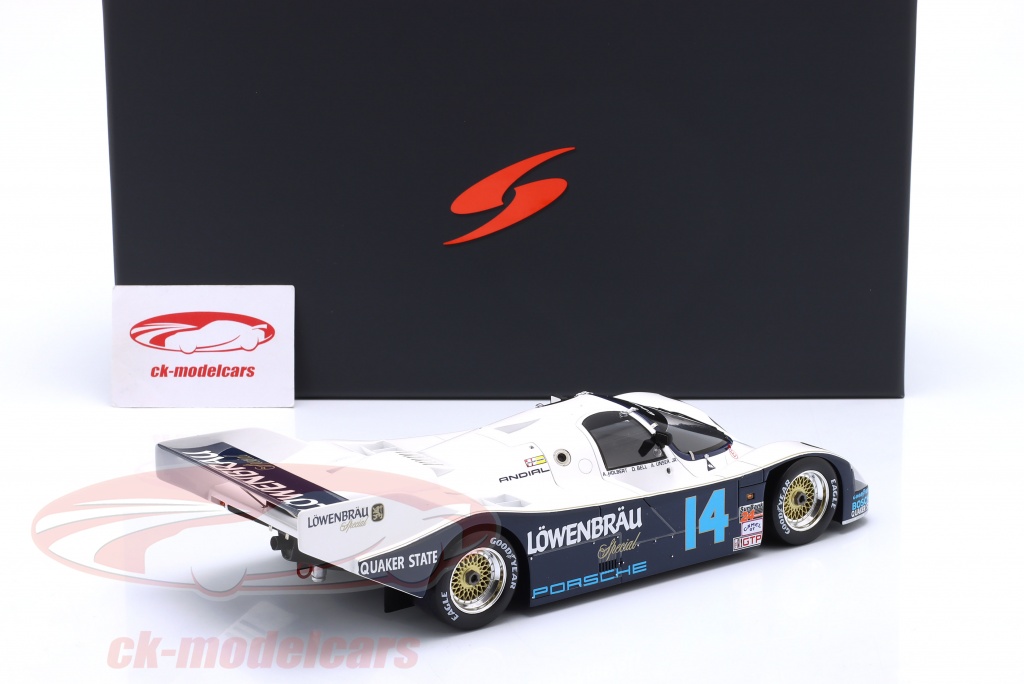 Spark 1:18 Porsche 962 #14 vincitore 24h Daytona 1986 Holbert, Bell ...