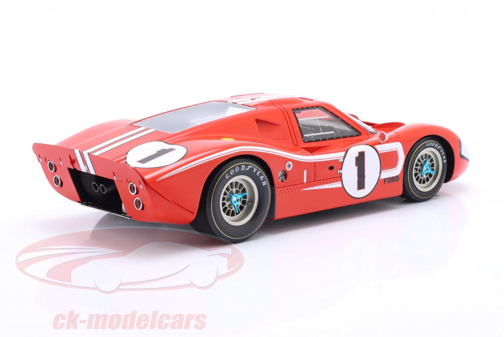 Spark 1:18 Ford GT40 Mk IV #1 vinder 24h LeMans 1967 Gurney, Foyt ...