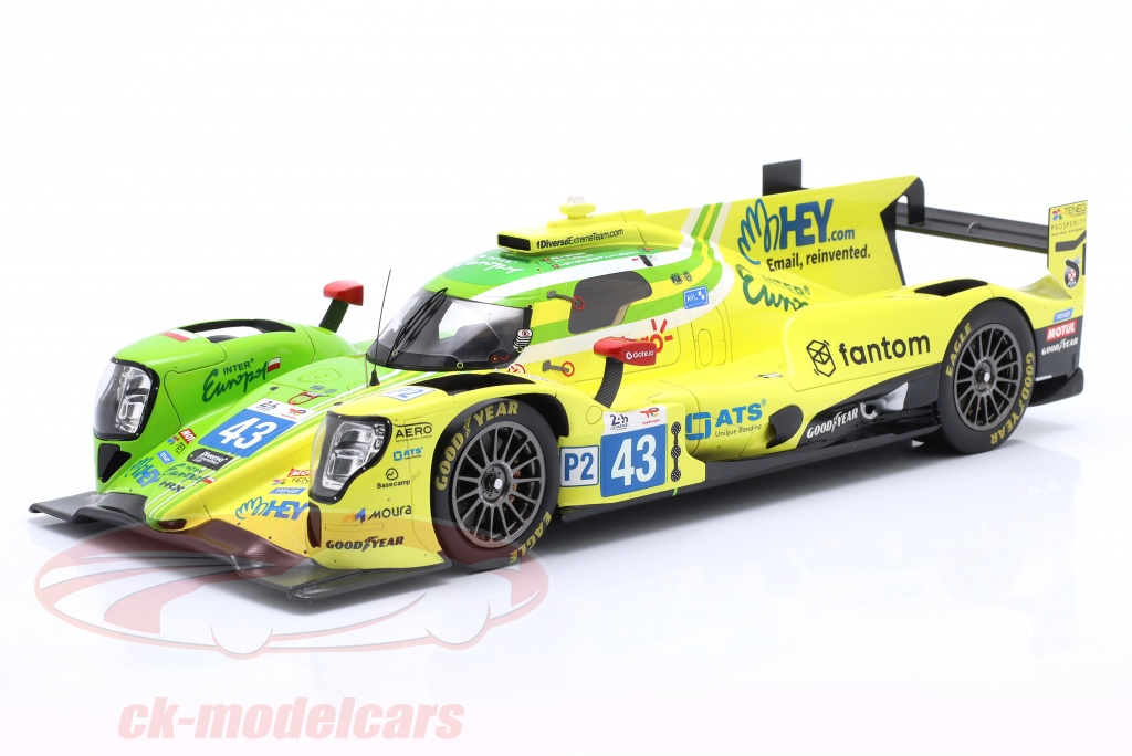 Spark 1:18 Oreca 07 #43 24h LeMans 2022 Inter Europol Competition ...
