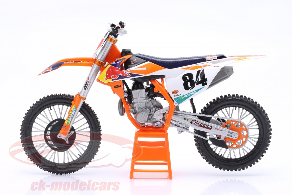 Maisto 1:6 J. Herlings Red Bull KTM 450 SX-F #84 Weltmeister FIM ...
