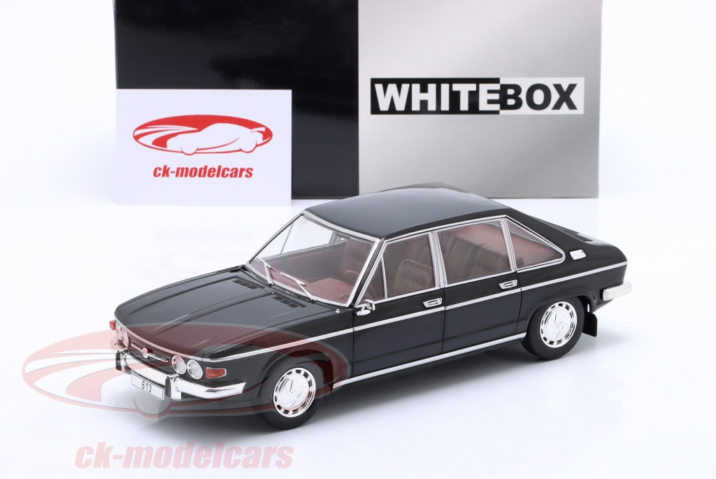 WhiteBox 1:24 Tatra 613 año de construcción 1973 negro WB124166 modelo ...