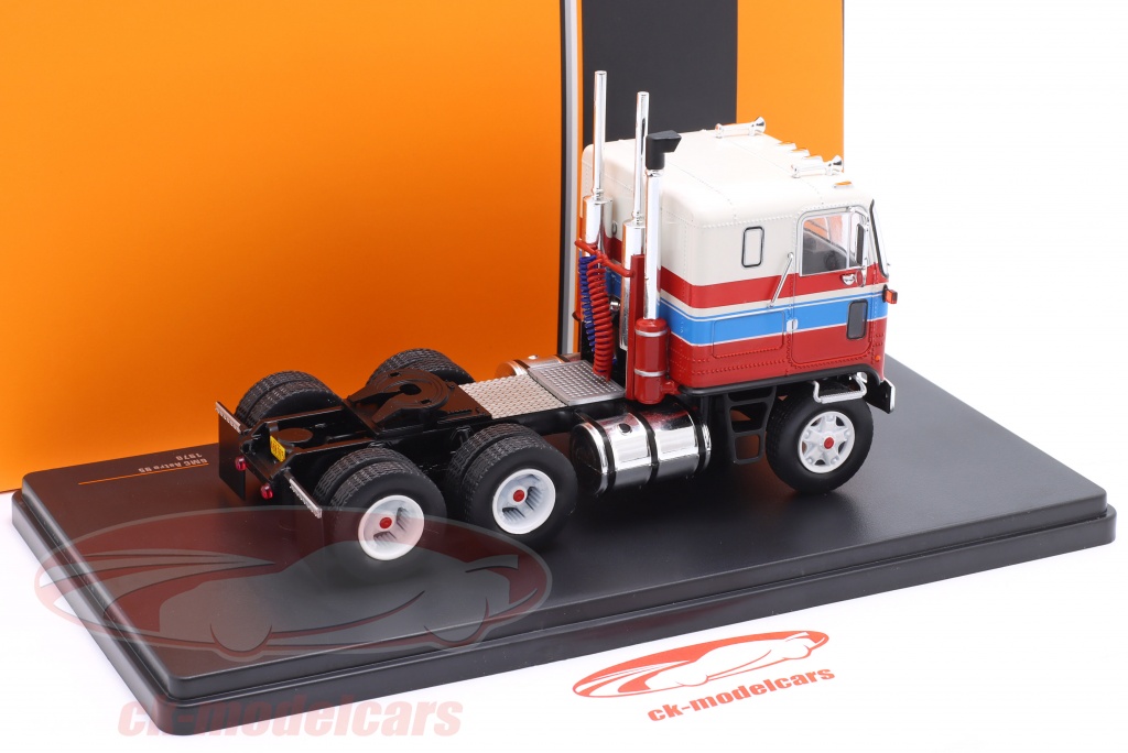 Ixo 1:43 GMC Astro 95 tractor unit year 1970 white / red / blue TR143 ...