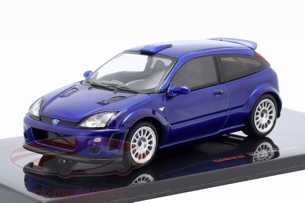 Ixo 1:43 Ford Focus RS Año de construcción 1999 azul metálico CLC467N ...