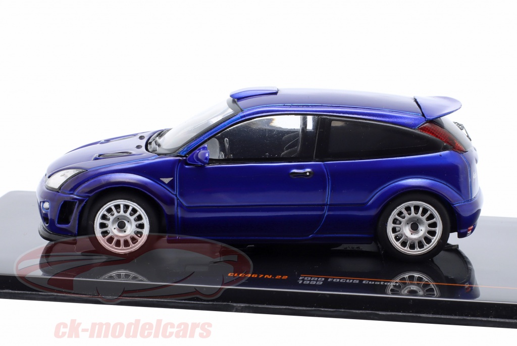 Ixo 1:43 Ford Focus RS Baujahr 1999 blau metallic CLC467N.22 Modellauto CLC467N.22 4895102338283
