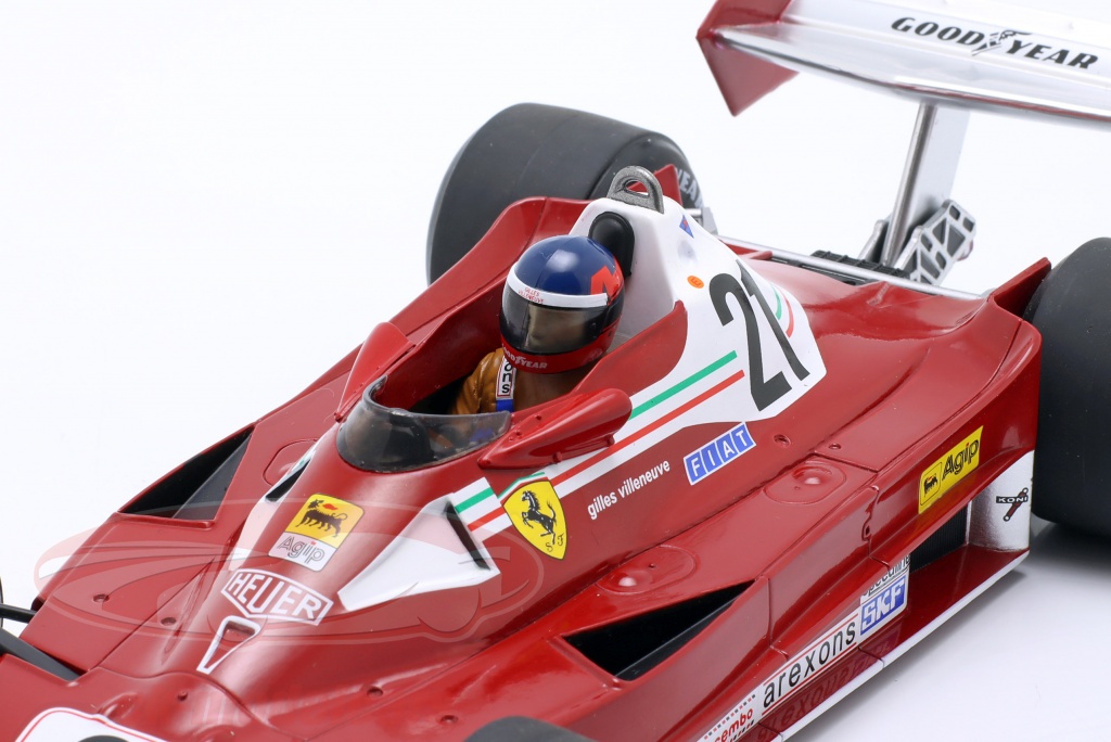 Modelcar Group 1:18 Gilles Villeneuve Ferrari 312T2 #21 Canadian GP ...
