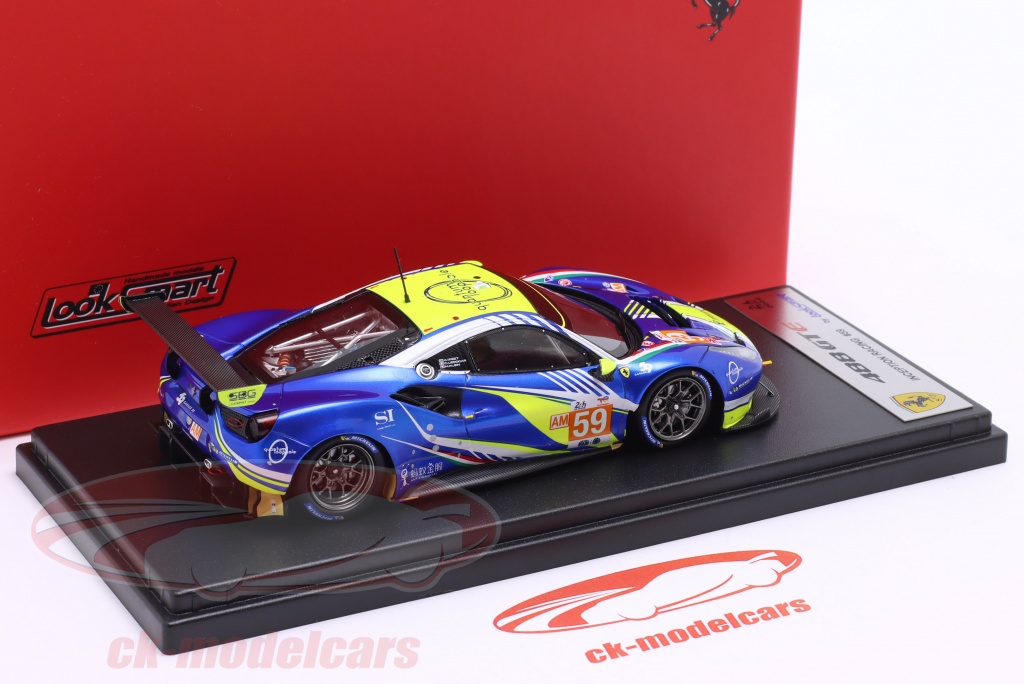 LookSmart 1:43 Ferrari 488 GTE Evo #59 24h LeMans 2022 Inception Racing ...