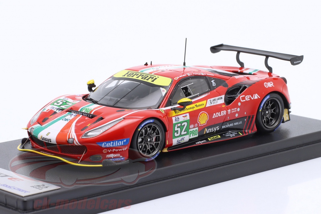 LookSmart 1:43 Ferrari 488 GTE Evo #52 3ème LMGTE Pro 24h LeMans 2022 ...