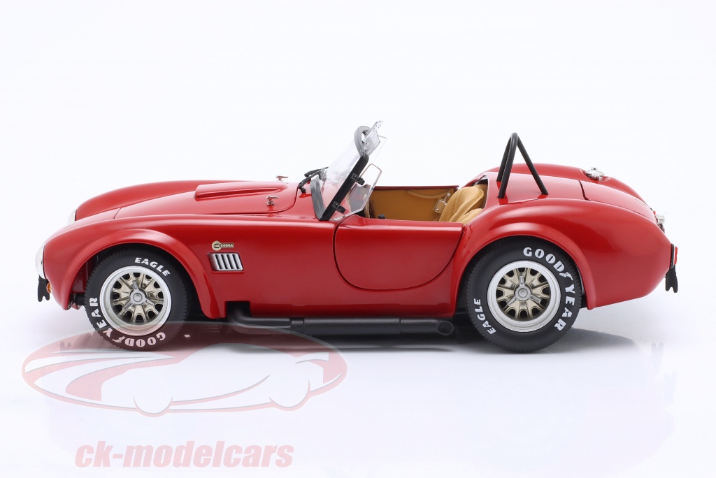 Kyosho 1:18 Shelby Cobra 427 S/C Spider year 1962 red 08047R model car ...