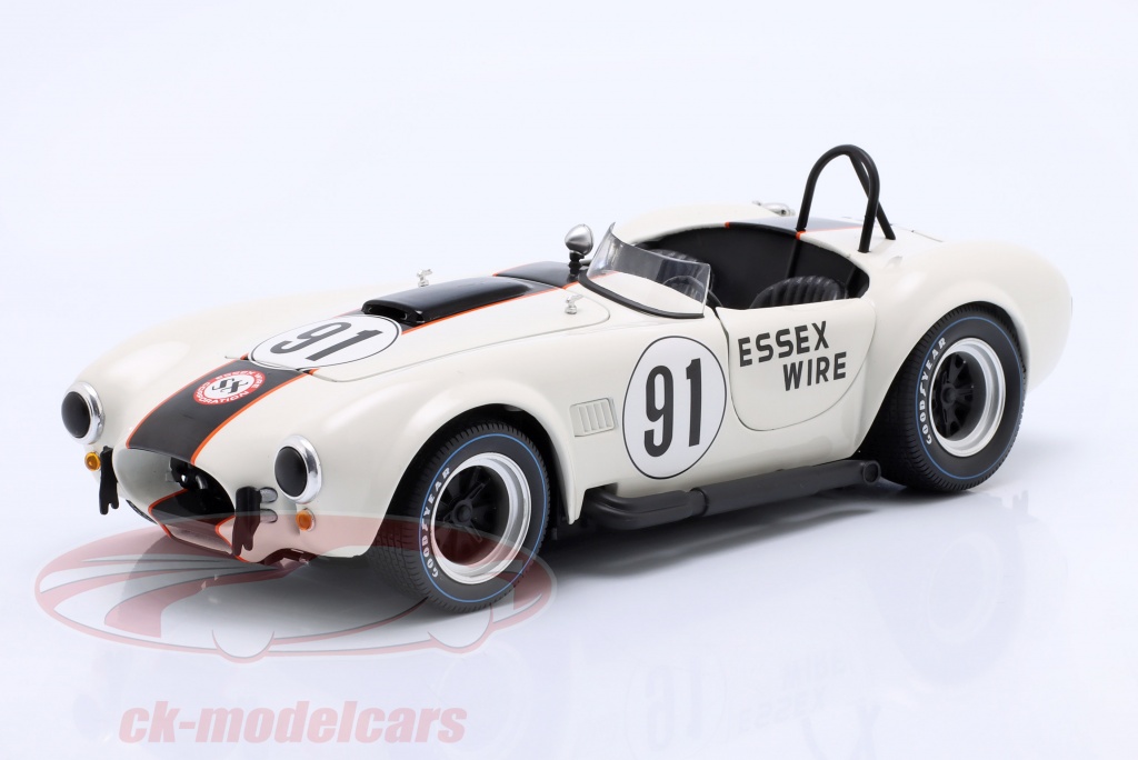Kyosho 1:18 Shelby Cobra 427 S/C Spider #91 3ro 500km Bridgehampton ...