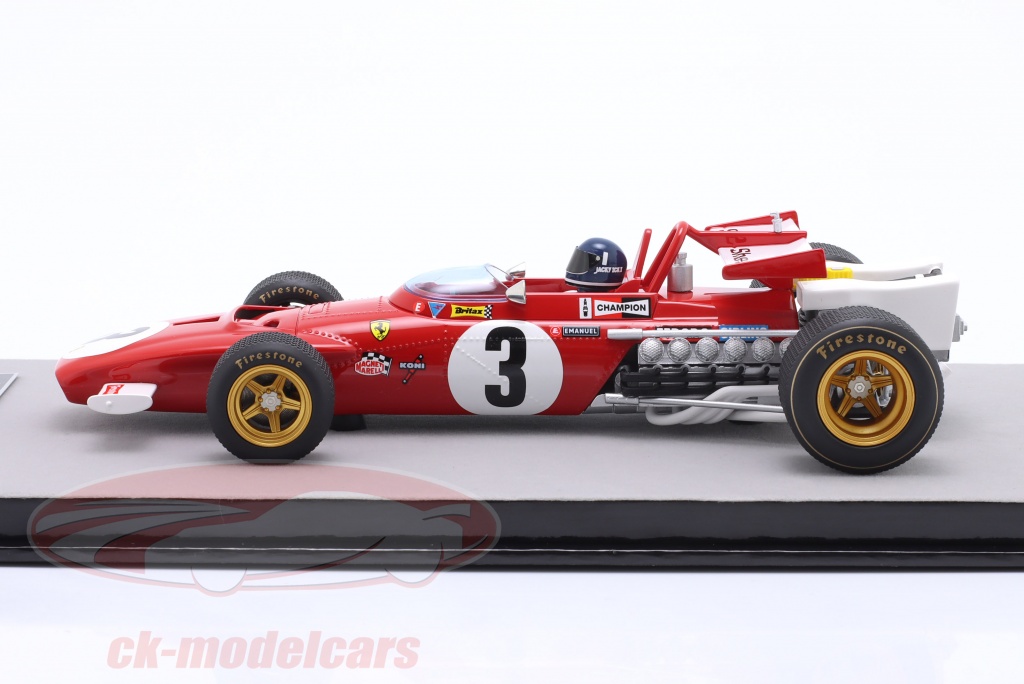 Tecnomodel 1:18 Jacky Ickx Ferrari 312B #3 Sieger Mexiko GP Formel 1 ...