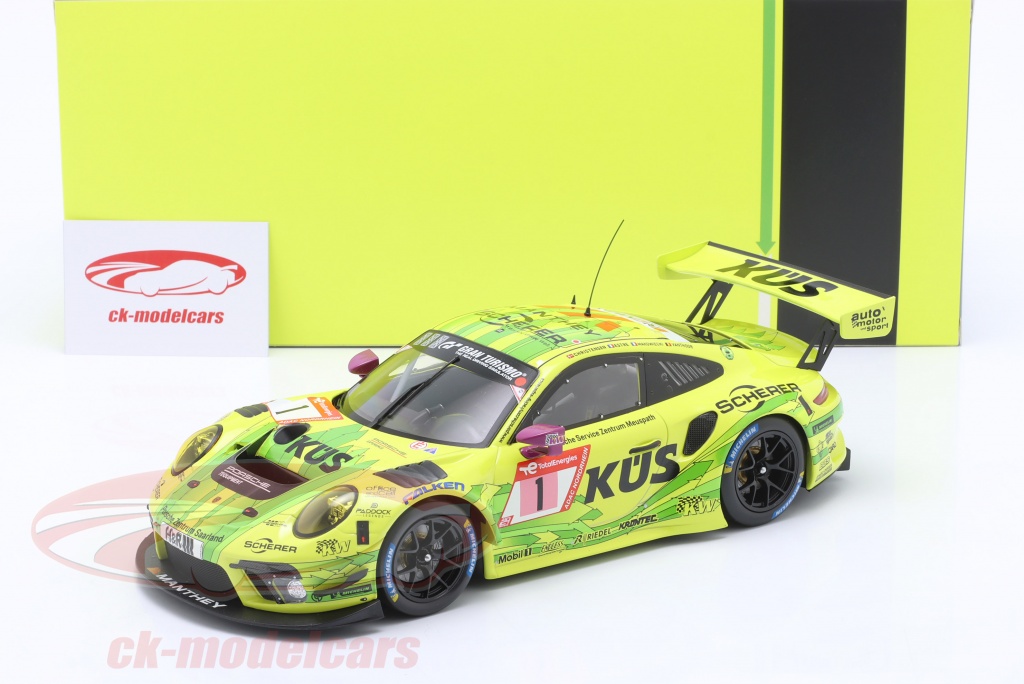 Ixo 1:18 Porsche 911 GT3 R #1 24h Nürburgring 2022 Manthey Grello MG-I ...