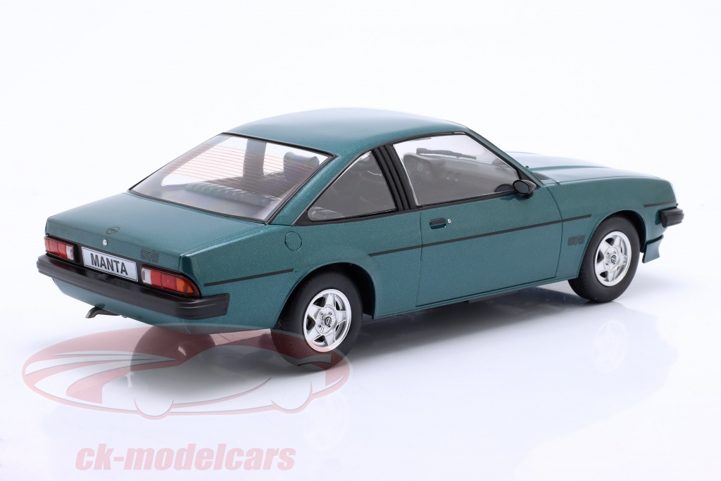 ModelCarGroup 1:18 Opel Manta B GT/E green metallic ModelCar Group ...