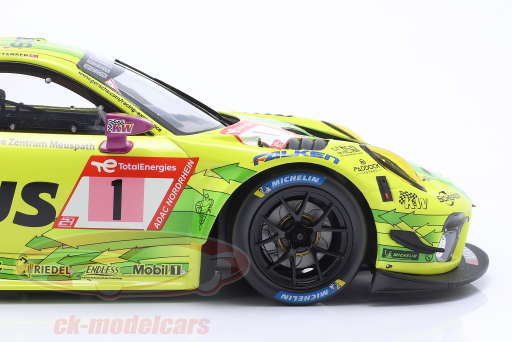Ixo 1:18 Porsche 911 GT3 R #1 24h Nürburgring 2022 Manthey Grello MG-I ...