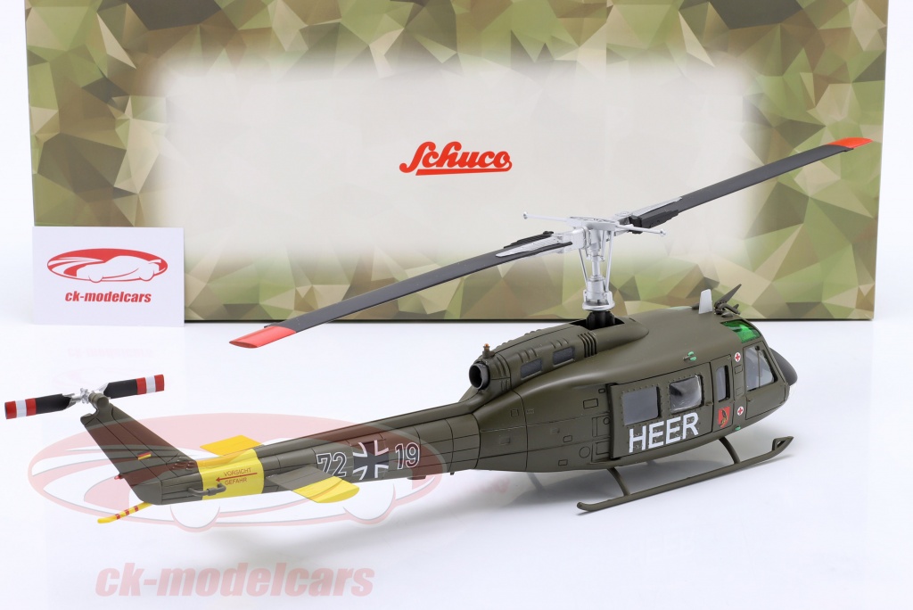 Schuco 1:35 Bell UH 1D вертолет Немецкий армия Bundeswehr "Heer ...