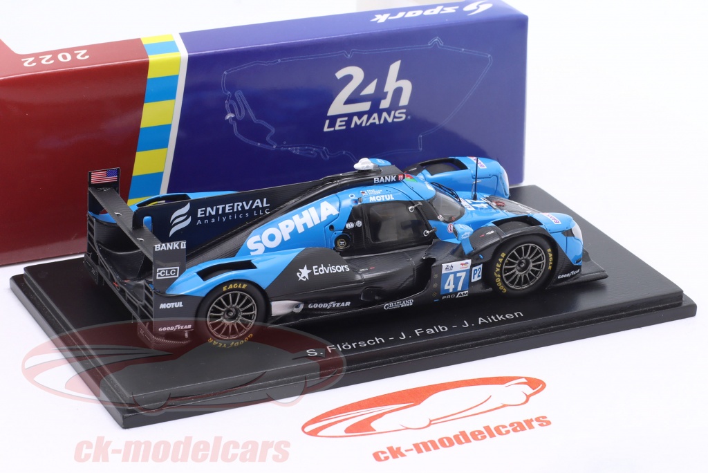 Spark 1:43 Oreca 07 #47 24h LeMans 2022 Algarve Pro Racing S8639 model ...