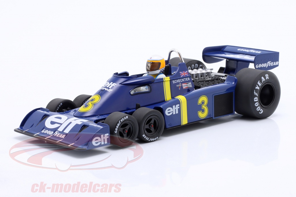 Modelcar Group 1:18 Jody Scheckter Tyrrell P34-2 #3 победитель Швеция ...