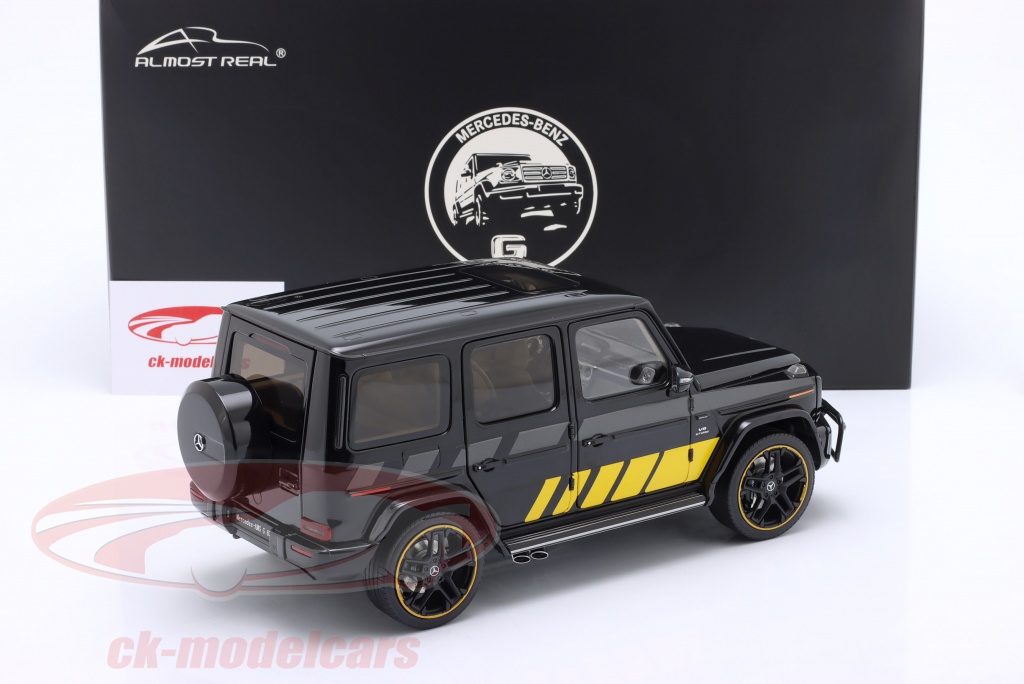 Almost Real 1:18 Mercedes-Benz AMG G 63 (W463) 2020 Cigarette Edition (black) ALM820804 model ...