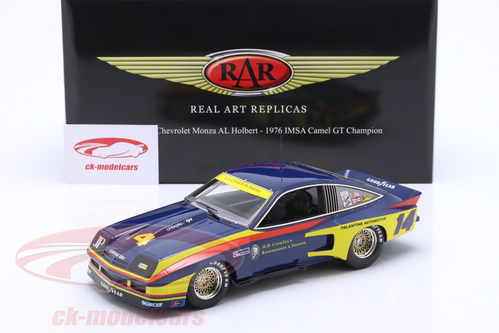 Real Art Replicas 1:18 Chevrolet Monza #14 IMSA Camel GT champion 1976 ...