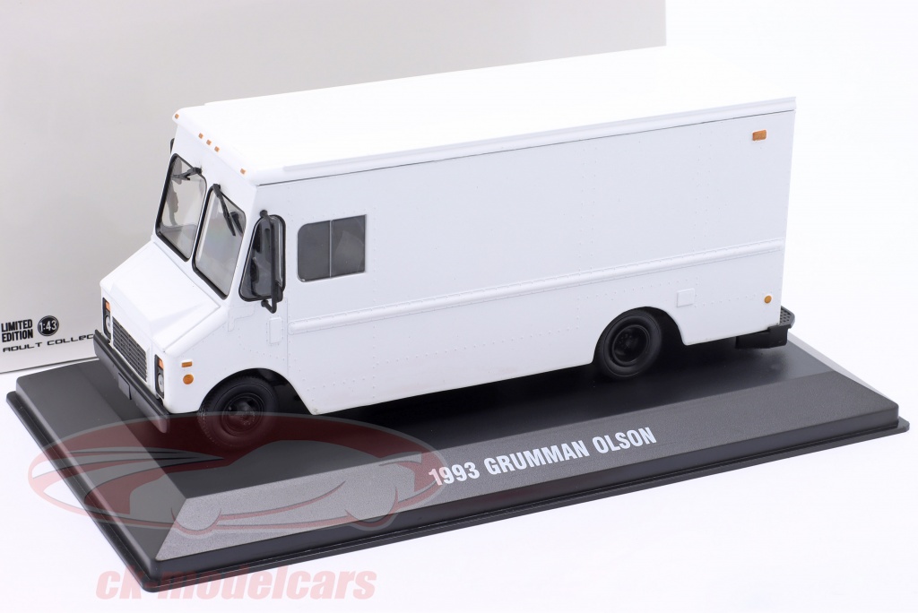 Greenlight 1:43 Grumman Olson van Année de construction 1993 blanc ...