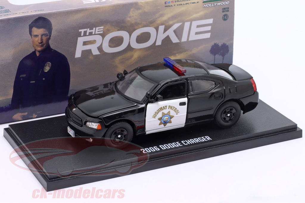 Greenlight 1:43 Dodge Charger Highway Patrol 2006 連続テレビ番組 The Rookie ...