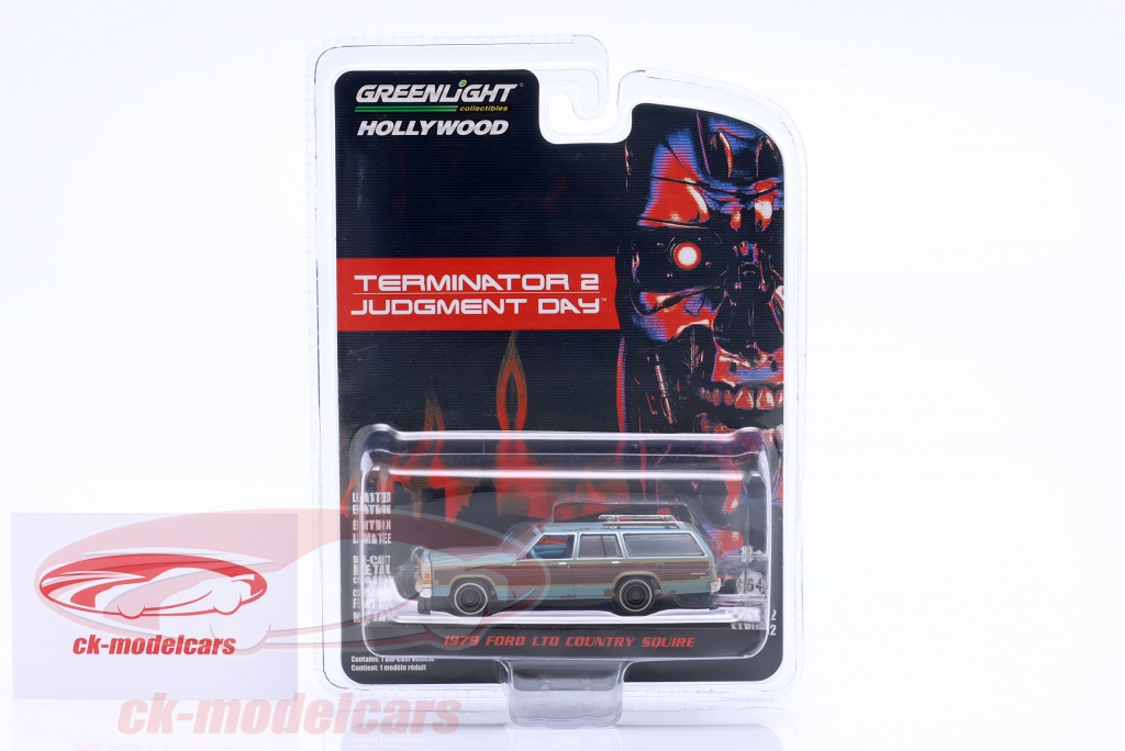 Greenlight 1:64 Ford LTD Country Squire 1979 Movie Terminator 2 (1991 ...