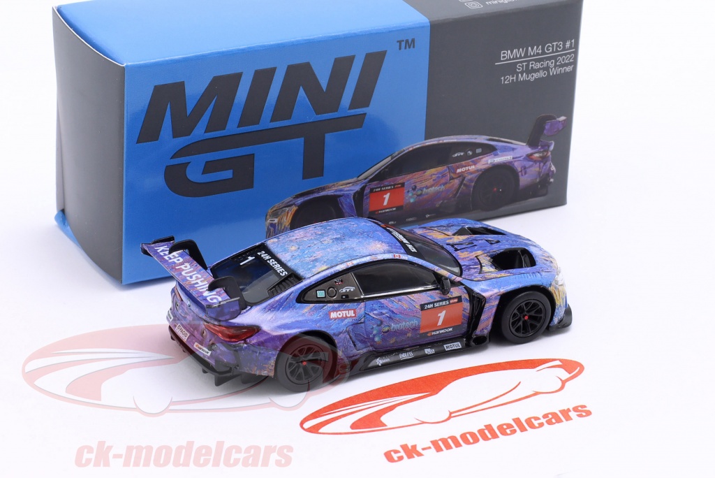 True Scale 1:64 BMW M4 GT3 #1 勝者 12h Mugello 2022 ST Racing MGT00439L ...
