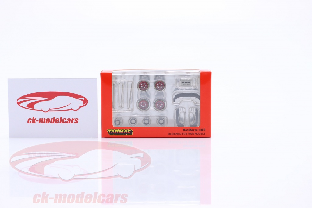 Tarmac Works 1:64 Rotiform HUR Tires and rims Set with Accesories T64W ...