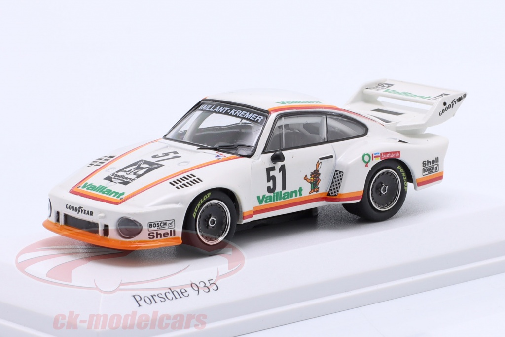 Tarmac Works 1:64 Porsche 935 #51 2nd Zolder DRM 1977 B. Wollek 1:43 ...