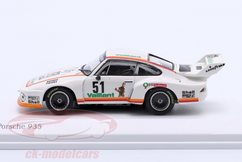 Tarmac Works 1:64 Porsche 935 #51 2nd Zolder DRM 1977 B. Wollek 1:43 ...