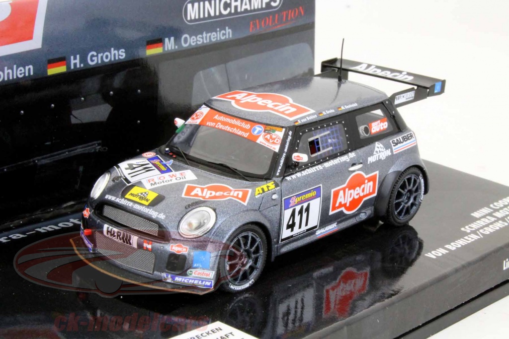 Minichamps Evolution 1:43 Mini Cooper #411 Schirra Motoring VLN ...