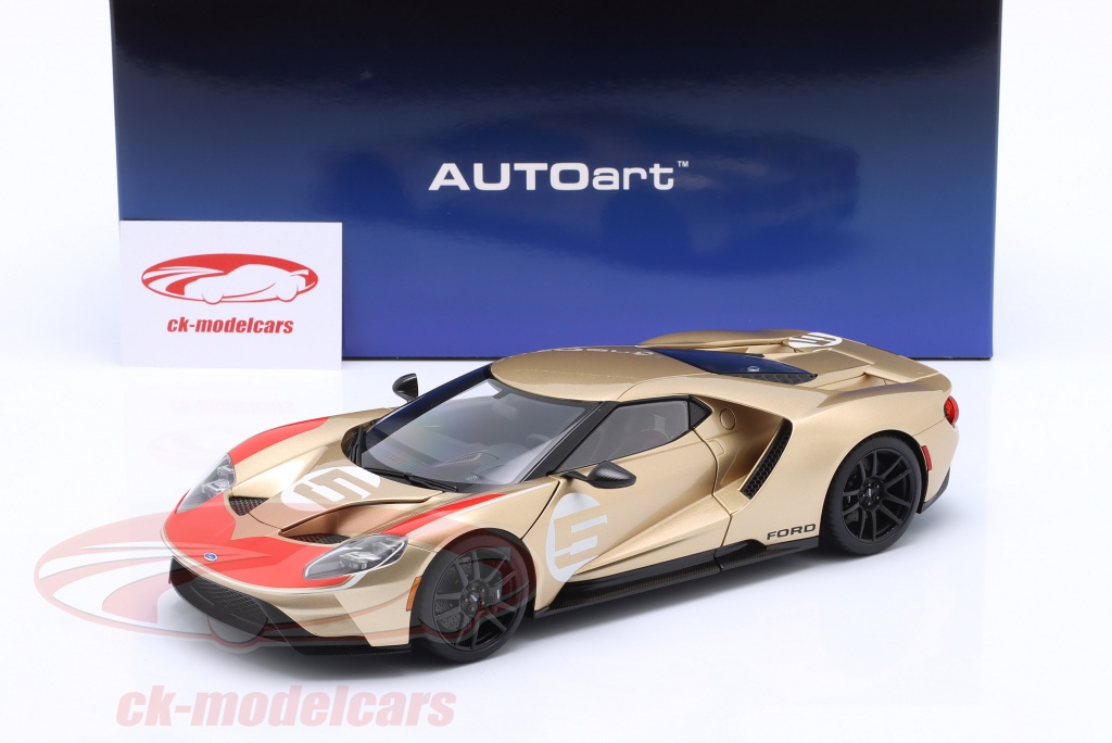 AUTOart 1:18 Ford GT 64 prototype Holman Moody Heritage Edition 2022 ...