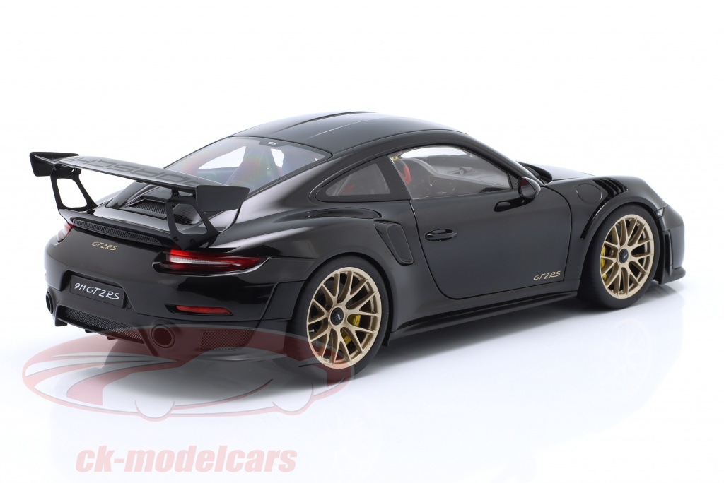 AUTOart 1:18 Porsche 911 (991 II) GT2 RS Weissach package 2017 black ...
