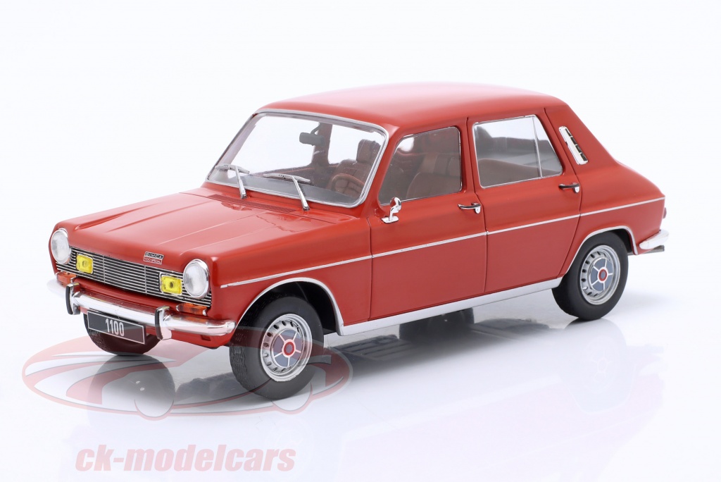 WhiteBox 1:24 Simca 1100 建设年份 1969 红色的 WB124167 模型 汽车 WB124167 ...