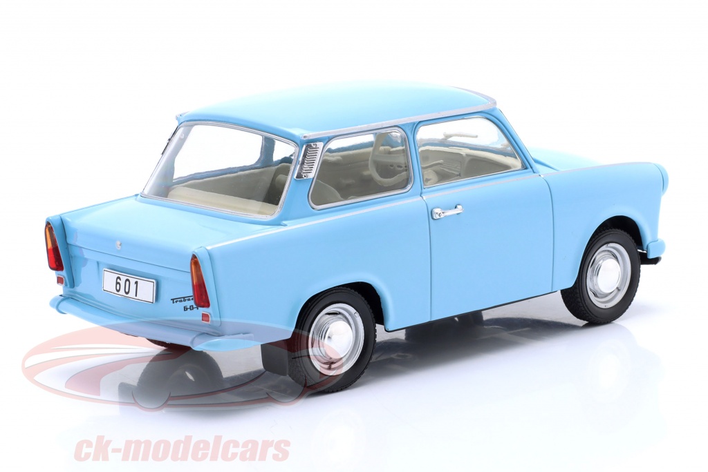 WhiteBox 1:24 Trabant 601 year 1965 light blue WB124169 model car ...