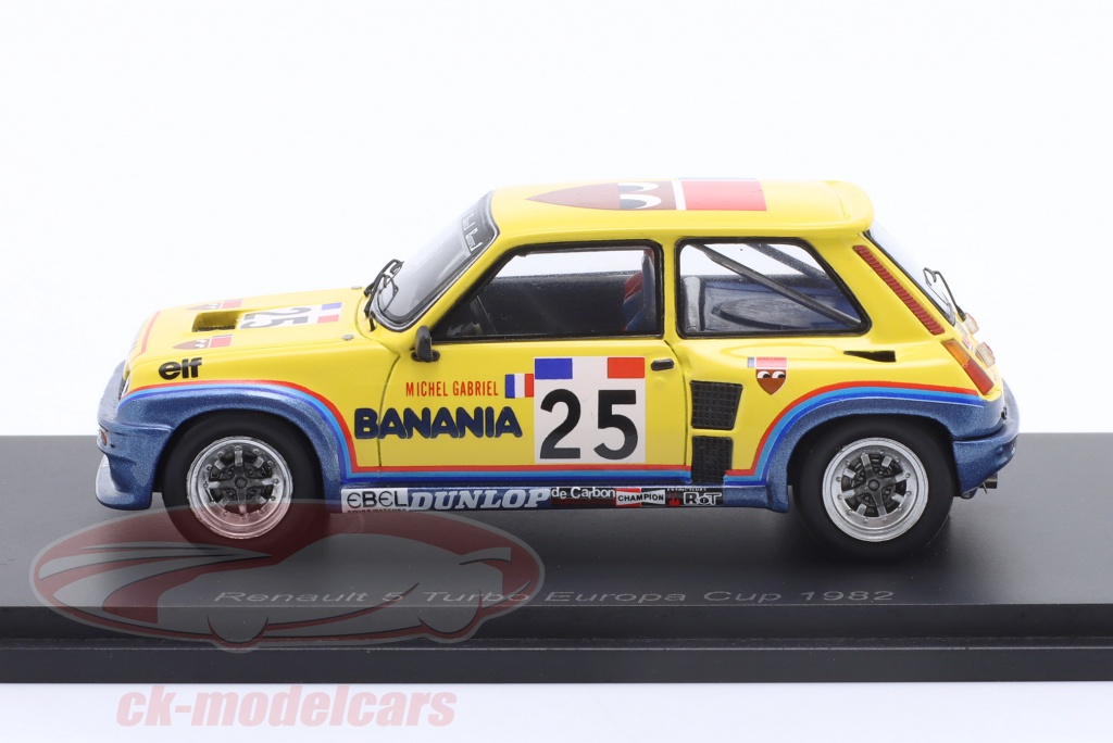 Spark Renault 5 Turbo #25 Europa Cup 1982 M. Gabriel 1:43 S6024 模型 汽车 ...