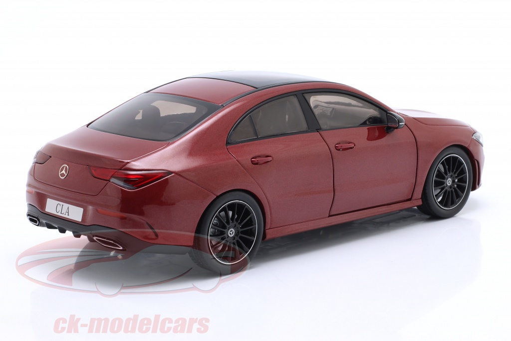 Solido 1:18 Mercedes-Benz AMG CLA Coupe (C118) Baujahr 2019 patagonienrot S1803104 Modellauto ...