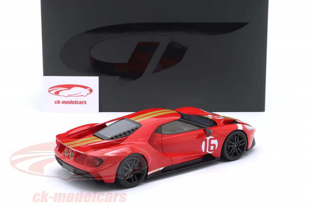 GT-SPIRIT 1:18 Ford GT 64 Prototype Alan Mann Heritage Edition 2022 rot ...