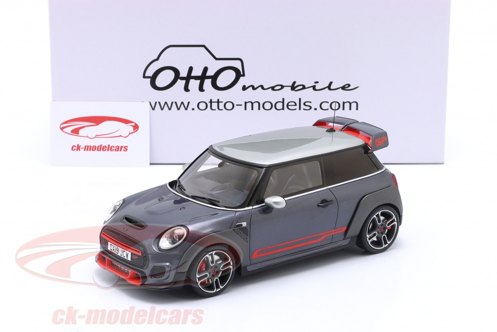 Ottomobile 1:18 Mini Cooper JCW GP year 2020 grey / red OT407 model car ...