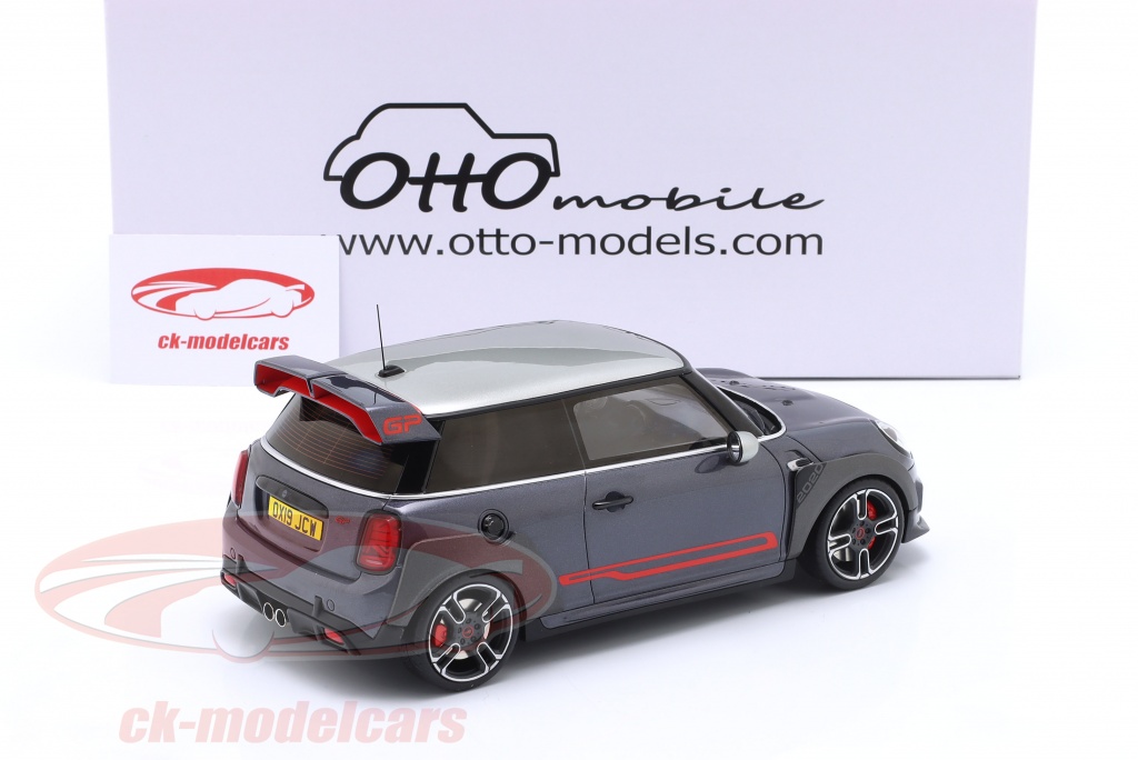Ottomobile 1:18 Mini Cooper JCW GP year 2020 grey / red OT407 model car ...