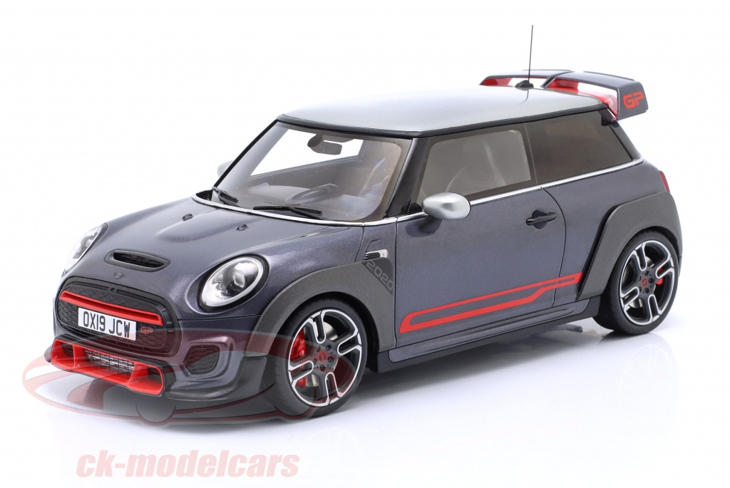 Ottomobile 1:18 Mini Cooper JCW GP year 2020 grey / red OT407 model car ...