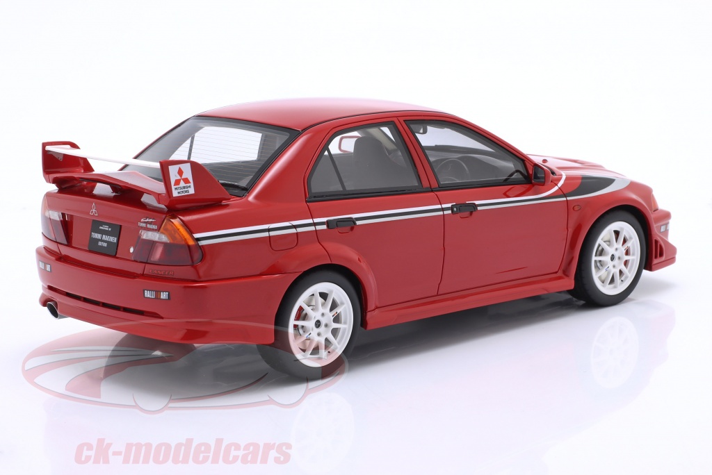 Ottomobile 1:18 Mitsubishi Lancer Evo IV Tommi Mäkinen 1999 red OT422 ...