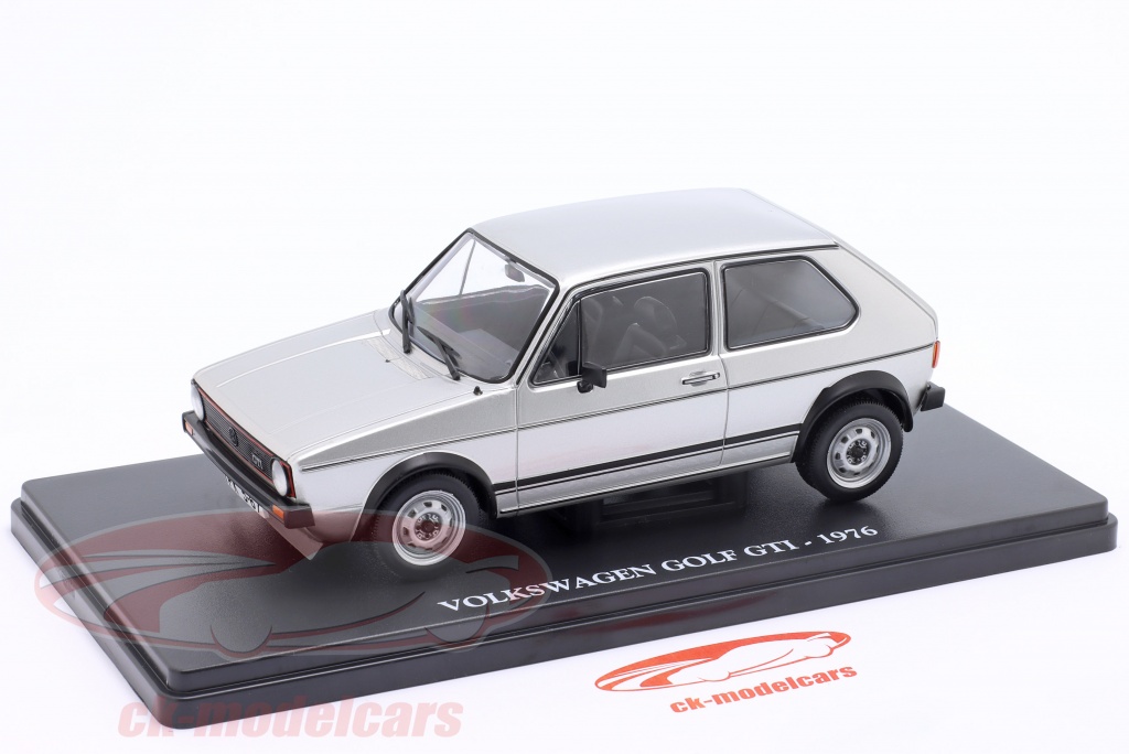 Ixo 1:24 Volkswagen VW Golf I GTi 建设年份 1976 银 ABAVC004 模型 汽车 ABAVC004 ...