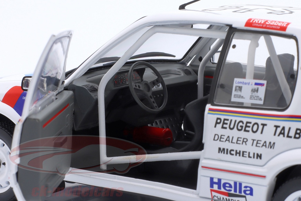 Solido 1:18 Peugeot 205 GTi #111 Lombard RAC Rallye 1988 McRae, Ringer ...