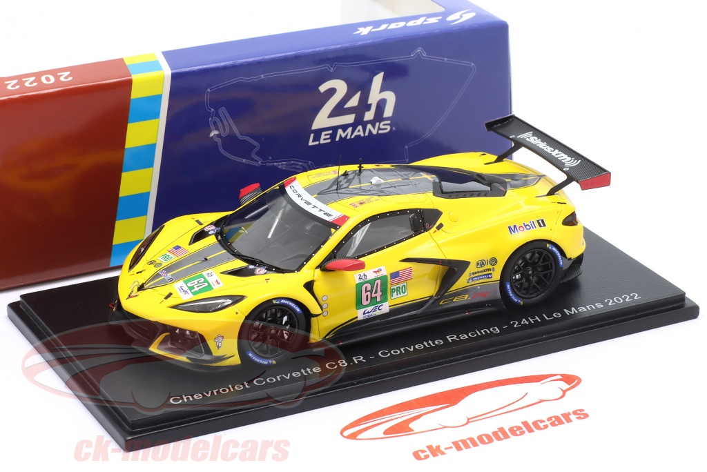 Spark 1:43 Chevrolet Corvette C8.R #64 24h LeMans 2022 Corvette Racing ...