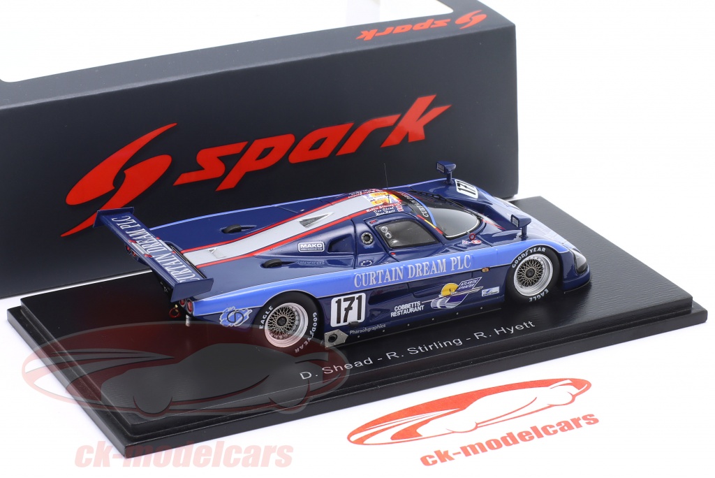 Spark 1:43 Spice SE88C #171 24h LeMans 1989 Team Mako S6801 modèle ...