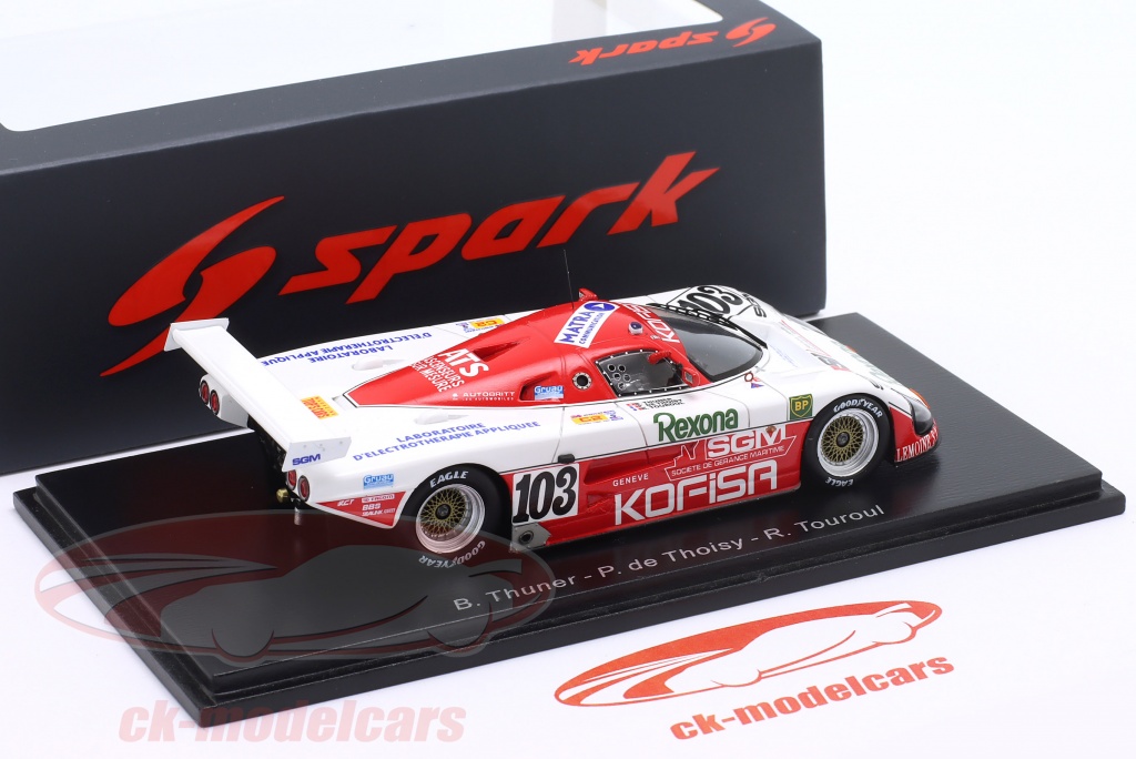 Spark 1:43 Spice SE88C #103 24h LeMans 1989 France Prototeam S6807 ...