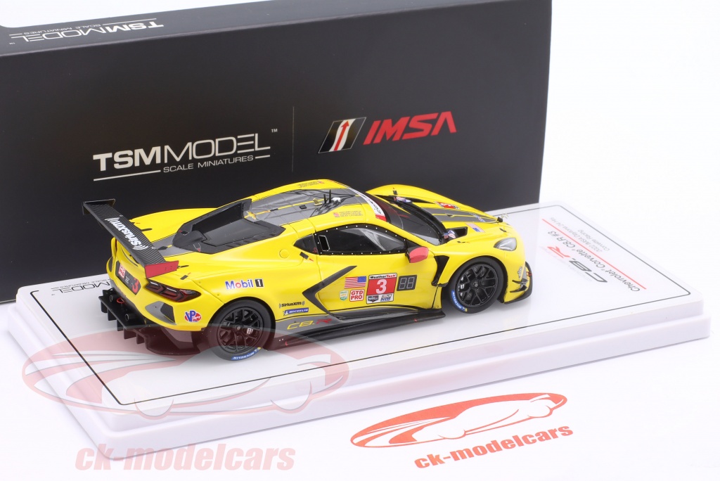 True Scale 1:43 Chevrolet Corvette C8.R #3 24h Daytona IMSA 2022 ...