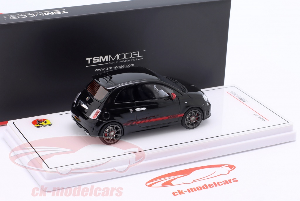 True Scale 1:43 Fiat Abarth 595 black TSM430691 model car TSM430691 ...